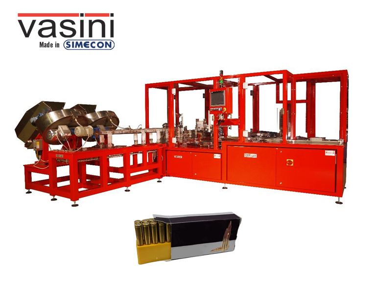 Packing machine 20 pcs tray in box - Simecon