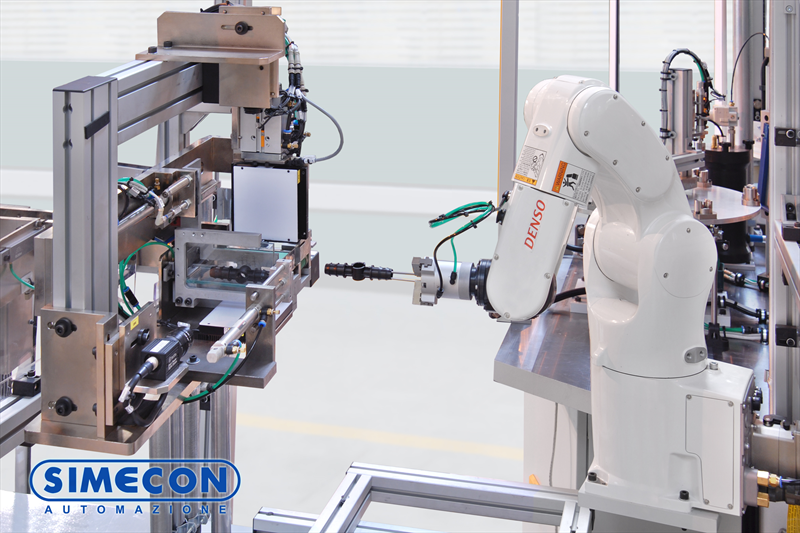 Macchina per assemblaggio Valvole Irrigazione - Simecon